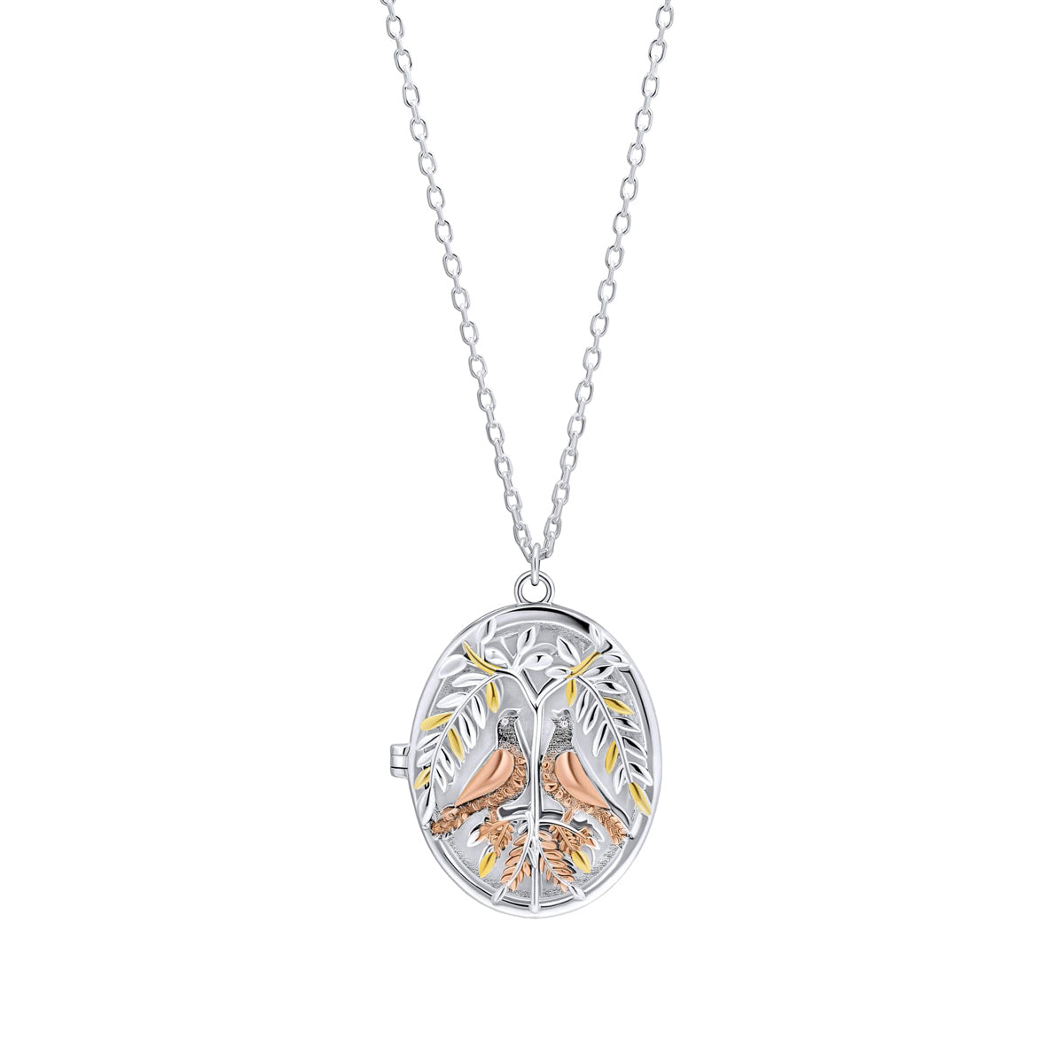 Laura Ashley Turtle Dove Locket | Taika-jewellery – Taika-korut